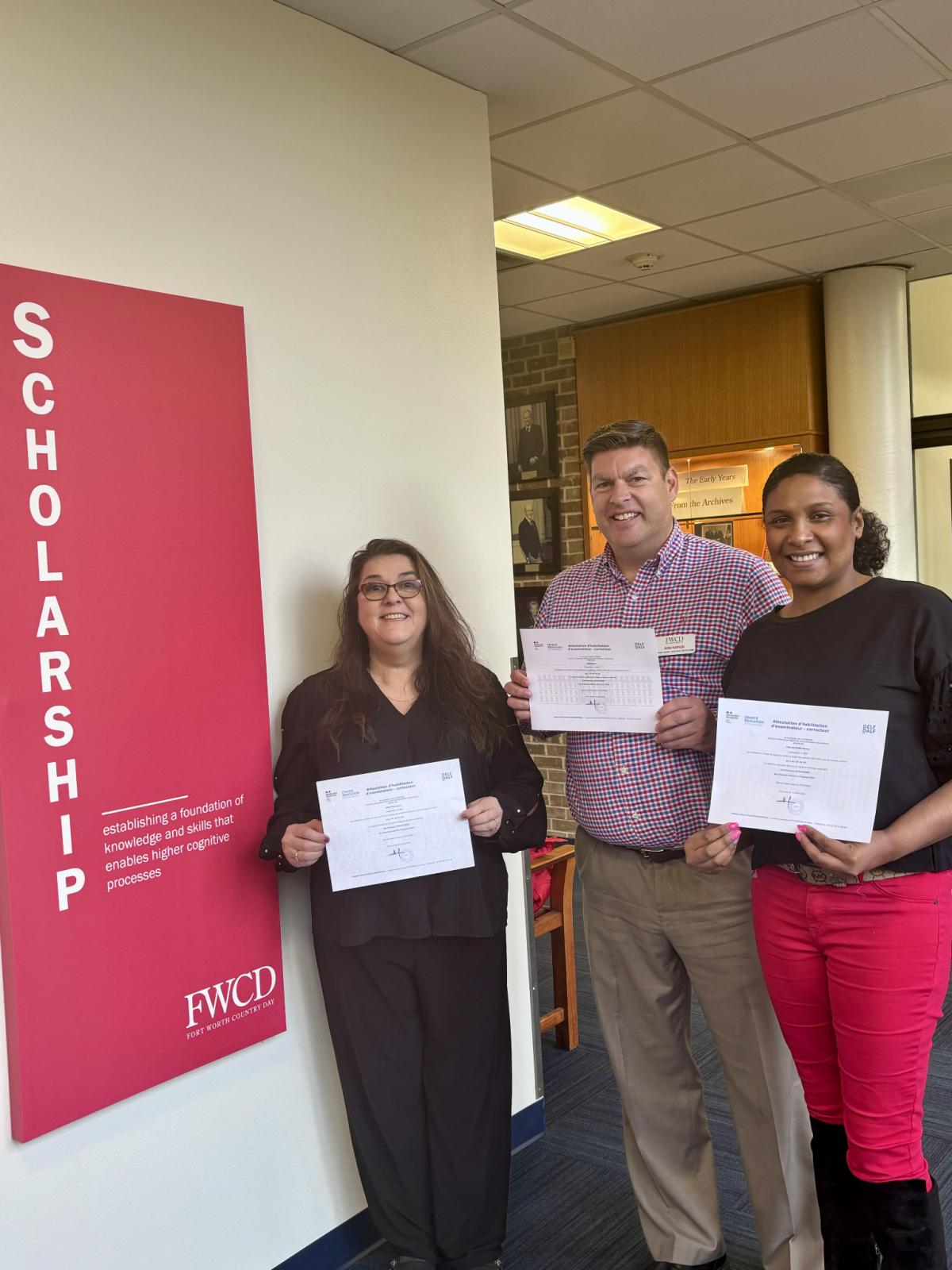 FWCD French Teachers Earn Prestigious DELF Examiner Status | News ...